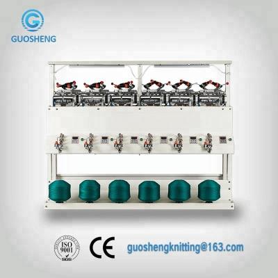 China Three Phase Auto Wool Yarn Bobbin Winding Machine 800M/min 152mm Take-up for sale