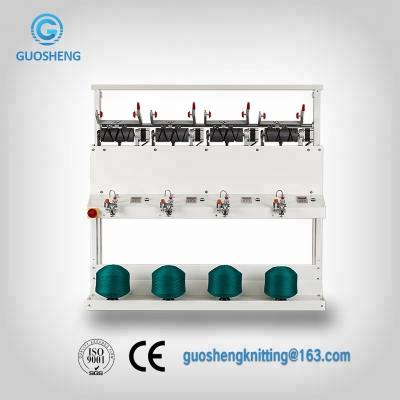 China 4 Spindle Automatic Yarn Winding Machine 1100W 400V for Cotton Fiber for sale