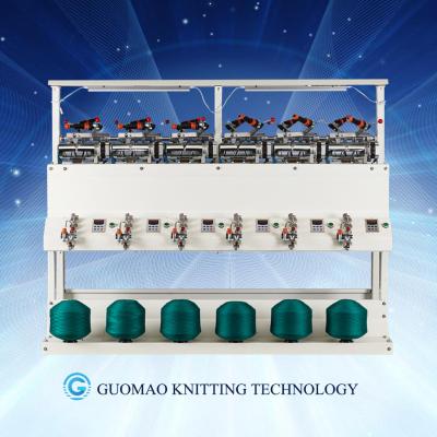 China Textile Full Auto 12 Spindle Yarn Winding Machine 380V 1100m/min for sale