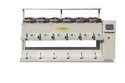 China Tight Yarn AC 12 Spindle Cone Yarn Winding Machine for sale