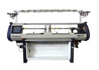 China Computerized T-Shirt Collar Knitting Machine 80 Inch 14G Single System Flat Knitter for sale