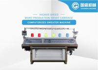 China Computerized 10 Gauge Sweater Flat Knitting Machine 44 Inch Single System for sale