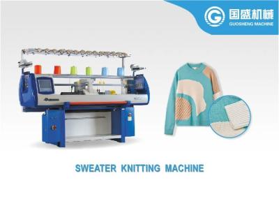 China 52 Inch Computerized Flat Knitting Machine 3G to 15G Double System for sale