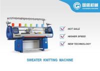 China Computer Control Jacquard Sweater Flat Knitting Machine 52 Inch 3G to 15G for sale