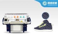 China Double System Shoe Face 3D Upper Knitting Machine 36 Inch 12G 14G for sale