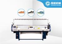 China 72 Inch Computerized Flat Bed Shoe Upper Knitting Machine 12G 14G Three System for sale