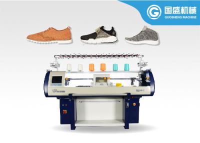 China Single Carriage Computerized Shoe Upper Knitting Machine 36 Inch 12G 14G for sale