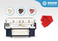 China Single Phase Flat 12G Scarf Knitting Machine 52 Inch Knitting Width for sale