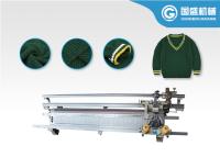 China Manual Flat Bed Knitting Machine 52 Inch 7G for School Uniform Production for sale
