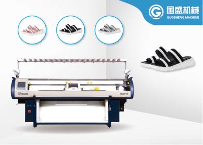 China Computerized Flat Bed Knitting Machine 52 Inch 3G to 15G for Sandals and Sweaters for sale