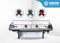 China Computerized Flat Knitting Machine 80 Inch Single System Double Carriage for Wool Sweater Collar for sale