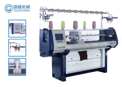 China Full Jacquard Computerized 12G Jersey Sweater Flat Knitting Machine 52 inch for sale