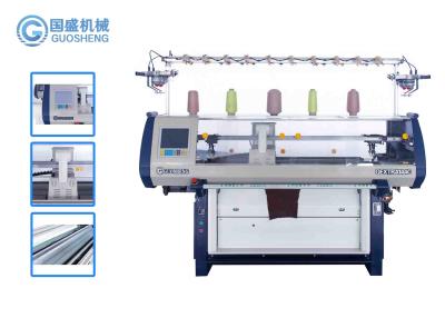 China Full Fashion Computerized Sweater 1.1KW Uniform Flat Knitting Machine for sale
