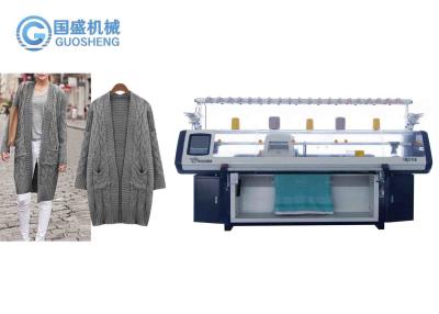 China Jersey Acrylic 9G Three System Computerized Flat Knitting Machine 60 Inch for sale