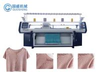 China 3G Automatic Flat Knitting Machine 72 Inch Three System for Polyester Sweater for sale