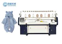 China Baby Clothes Double System Flat Bed Knitting Machine With Comb Multi Gauge for sale