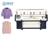 China 52 Inch Computerized Flat Knitting Machine 1000W Double System 5G-15G for sale