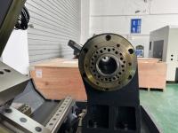 China 5052L Twin Spindle CNC Lathe With A2-6 A2-5 Spindles BMT55 Turret for sale