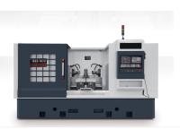 China Flat Bed CNC Drilling And Milling Machine  Double Spindle for sale