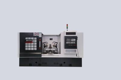 China High Performance Dual Spindle Flat Bed CNC Milling And Drilling Center for sale