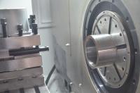 China Double Spindle Flat Bed CNC Lathe Machine Machining Powerhouse for sale