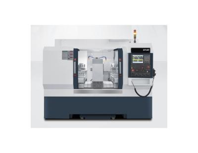 China 7.5kW Dual Spindle Flat Bed CNC Lathe Machine For Large Diameter Machining for sale