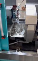 China 12 Station Bilateral CNC Horizontal Lathe Machine Dual Spindle Inclined Bed for sale