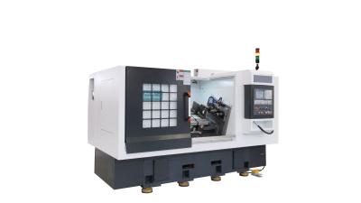 China Double Spindle Inclined Bed Drilling And Milling Machine For Multi Process Machining for sale