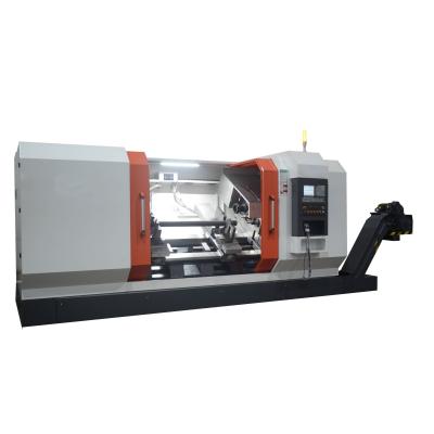 China Precision Built Dual Spindle Inclined Bed Machining Prodigy for sale
