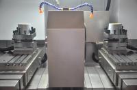 China Dual Spindle Flat Bed CNC Lathe Machine High Speed Machining With 4 Station Tooling for sale
