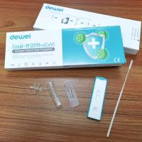 China Antigen Sample Swab POCT Rapid Test Cassette Strip 1test/Box 25tests/Box for Covid-19 Ag for sale