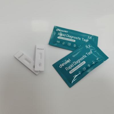 China Diagnostic Influenza AB Antigen Rapid Test Kit Nasopharyngeal / Oropharyngeal Swab for sale