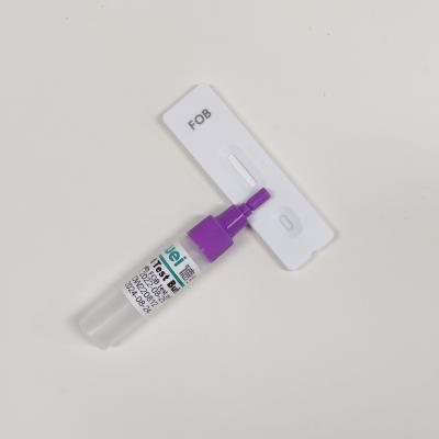 China Feces Sample Cancer Early Detection FOB Rapid Test Cassette One Step 5mins for sale