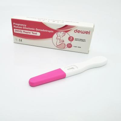 China One Step Digital Strip / Cassette / Midstream Format For Urine HCG Rapid Test Kit for sale