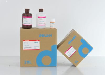 China Hematology Analyzer Reagent for DIRUI 5 Part Cell Counter BF-6800 with Barcode for sale