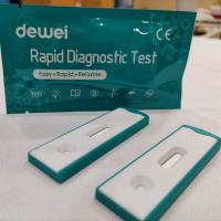 China Covid-19 Antigen Rapid Test Strip Cassette Swab Collection POCT Italian MOH for sale