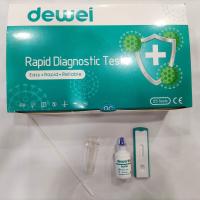 China Nasal Nasopharyngeal Swab 15mins Reading Antigen Corona Covid-19 Rapid Test Cassette for sale