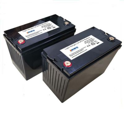 China LED Lithium Battery 12V LiFePO4 100Ah Lithium 12v 100Ah Deep Cycle Marine & Solar Battery for sale