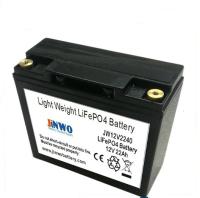China Electric Bike AGV 20Ah12V LiFePO4 Battery Can Support 4 Batteries in Series for sale