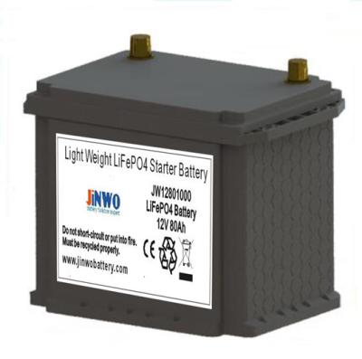 China Jump Starting 24 Volt 80Ah 1000 CCA LiFePO4 Start Battery for sale