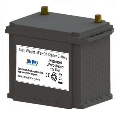 China 1000 Cold Cranking Amp Battery 12V 90Ah Lithium Start Battery for sale