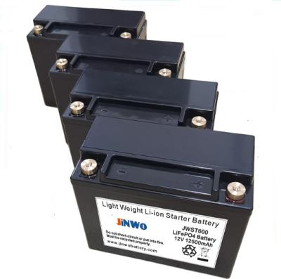 China Powersports Vehicles 12V 10Ah 600A Lifepo4 Car Starter Battery for sale