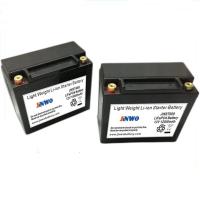 China Powersports Vehicles 12V 10Ah 600A Lifepo4 Car Starter Battery for sale