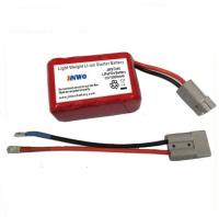 China Ultra Light Motorcycle 12V 5Ah 4S2P 26650 LiFePO4 Start Battery for sale
