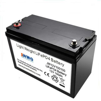 China Marine Trailer Yacht Lifepo4 12v 100ah Electric Boat Motor Battery for sale