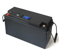 China Long cycles 12V 150AH rechargeable RV UPS Lifepo4 pack for off grid power storage for sale