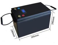 China Long cycles 12V 150AH rechargeable RV UPS Lifepo4 pack for off grid power storage for sale