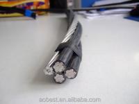 China ISO9001/ISO14001/OHSAS18001/CCC Certified XLPE Insulation 4x16 ABC Cable for Overhead for sale