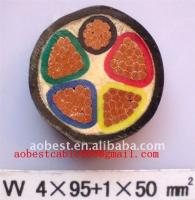 China VV 4x95+1x50 mm2 power cable for sale