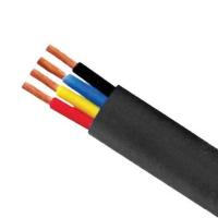 China Flexible Copper conductor Rubber Insulated Flat lift Cable 2.5 mm2 for sale